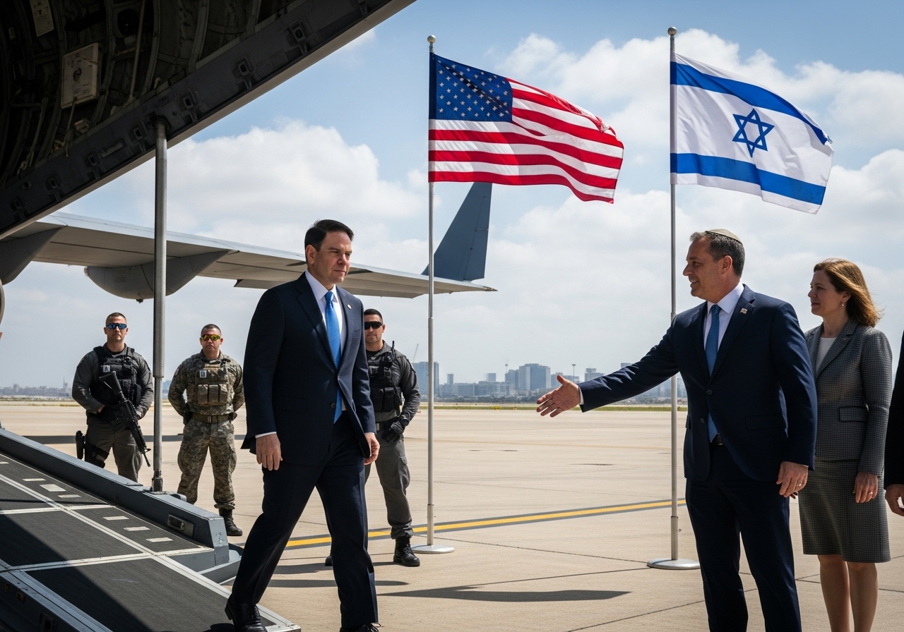 Rubio Lands in Israel with Bold Peace Message - Liberty Planet